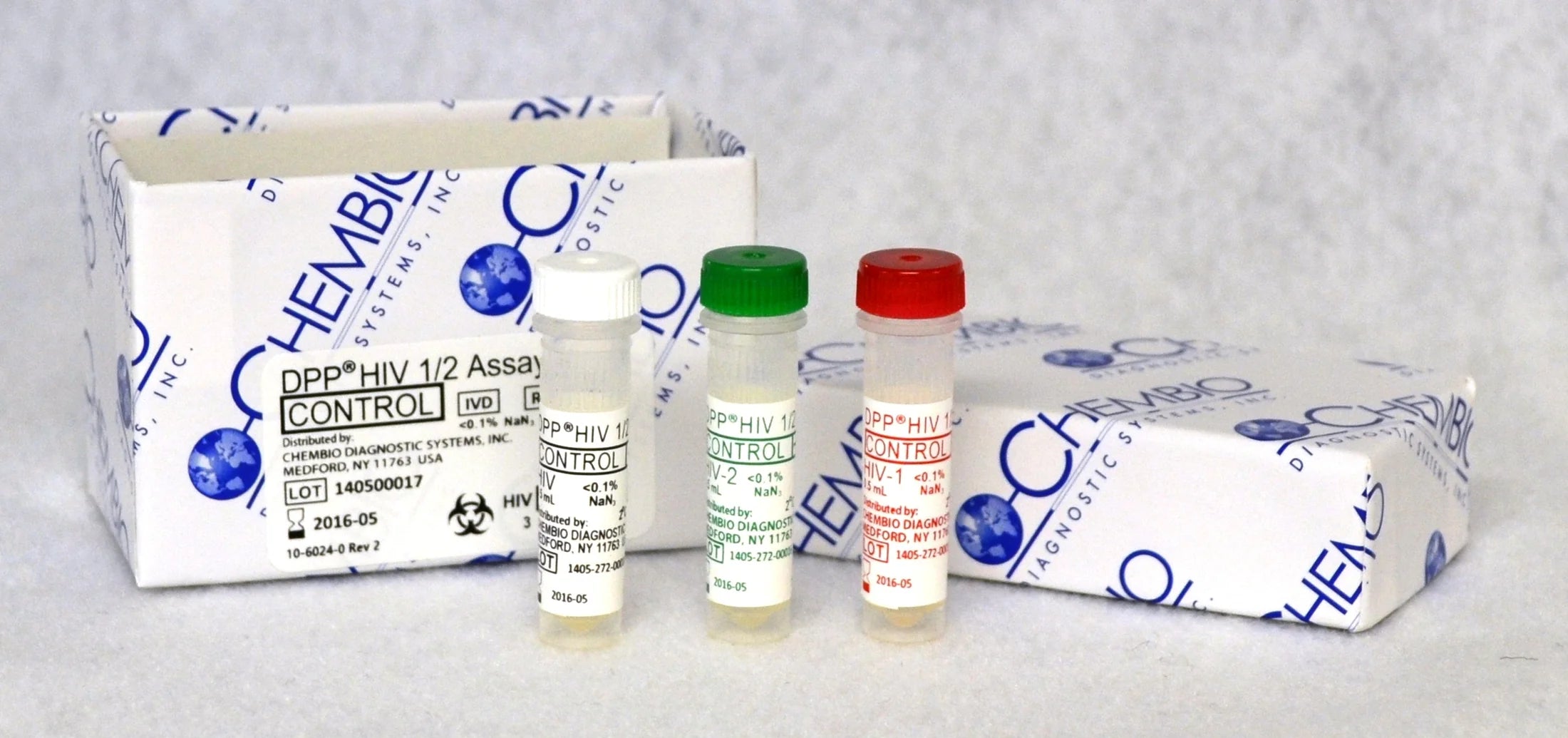 Chembio DPP HIV 1/2 Assay Rapid Test Control Pack – Epimedi Chembio DPP HIV 1/2 Assay Rapid Test Control Pack – Epimedi