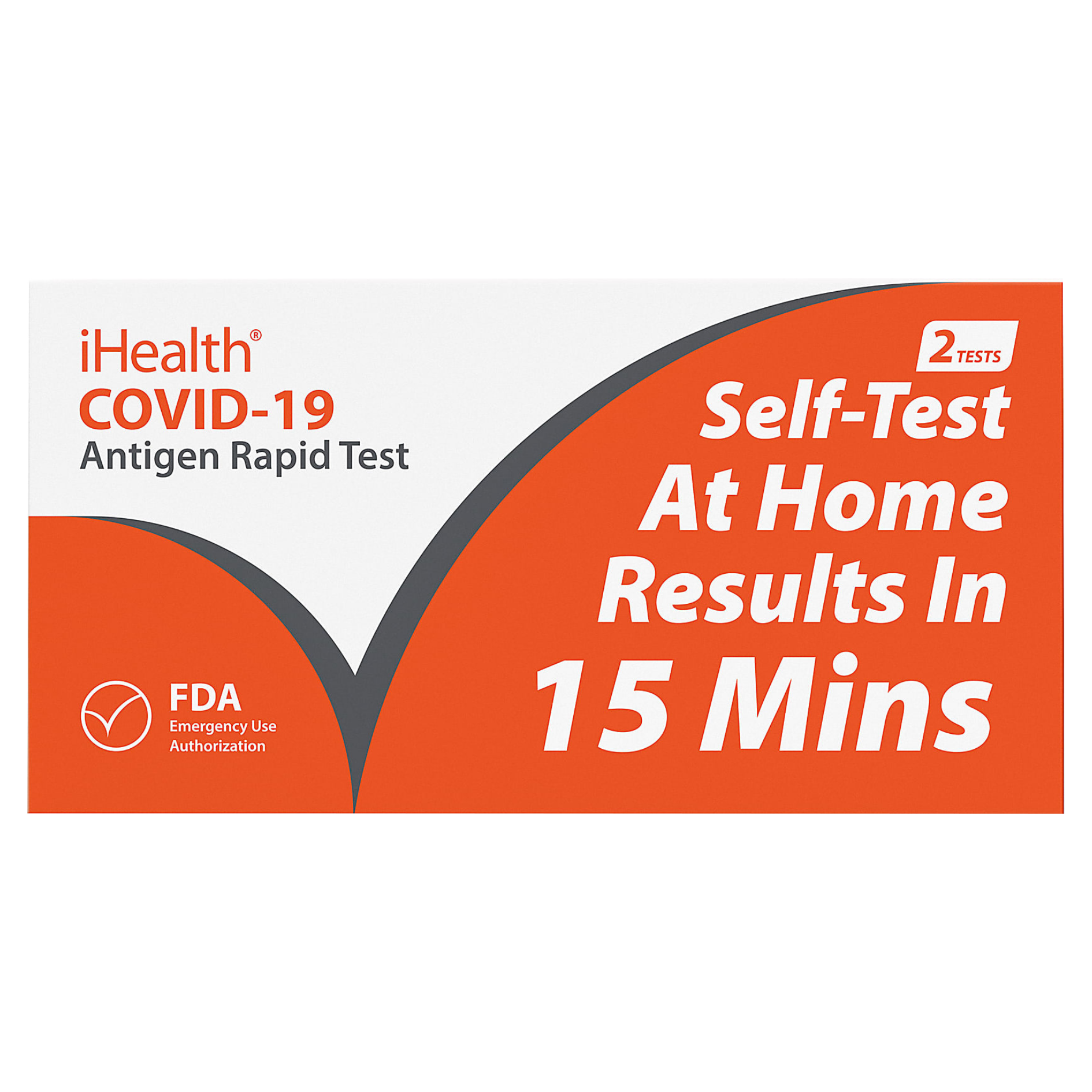 iHealth Covid-19 Antigen Rapid Home Test- 2 Tests per Kit – Epimedi