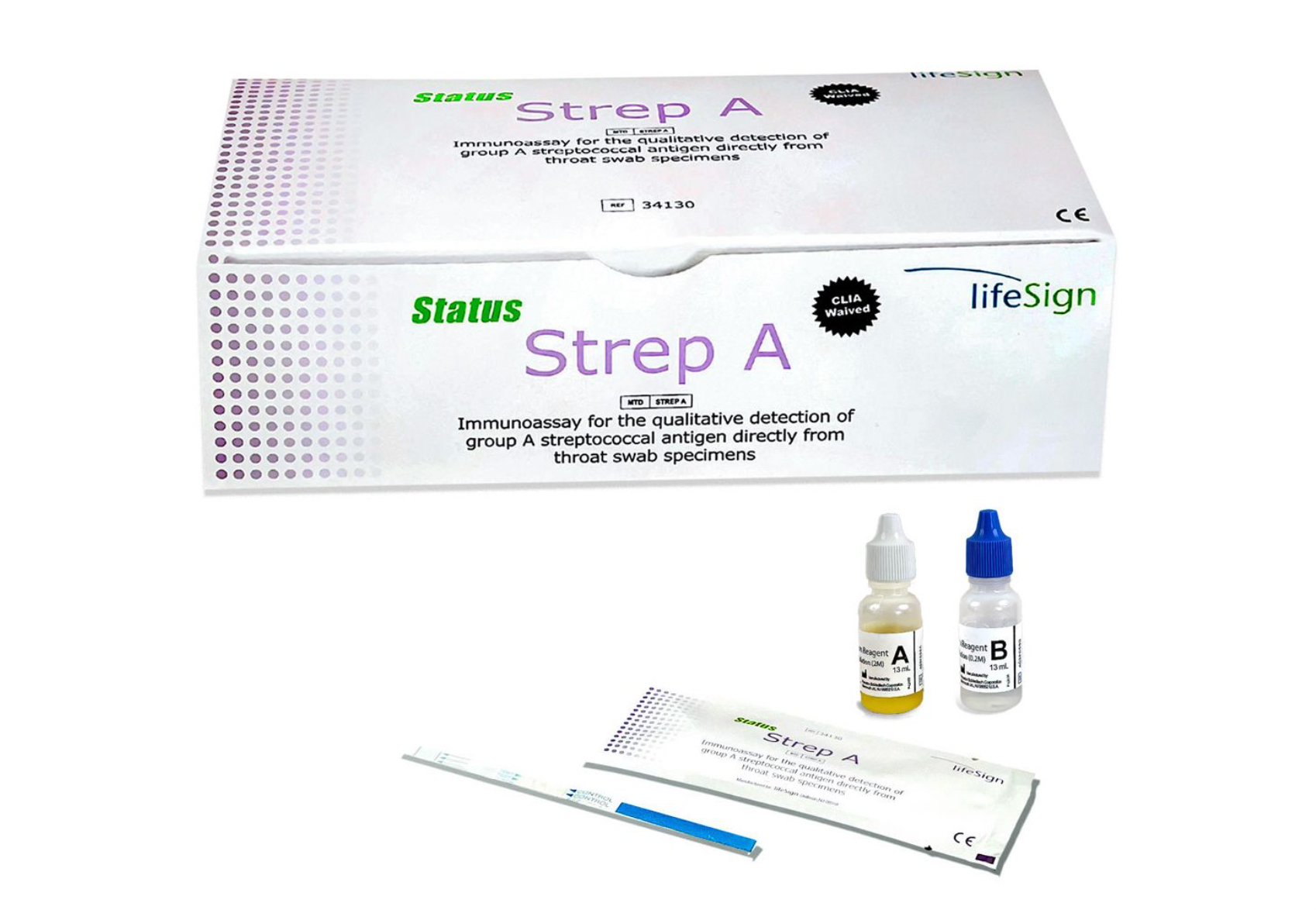 Status Strep A Flip (30 Tests) Authorized Distributors of LifeSign ...